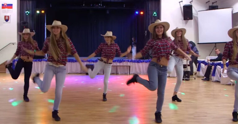 6 Cowgirls Show Off Their Best Dance Moves On The Dancefloor Inner Strength Zone