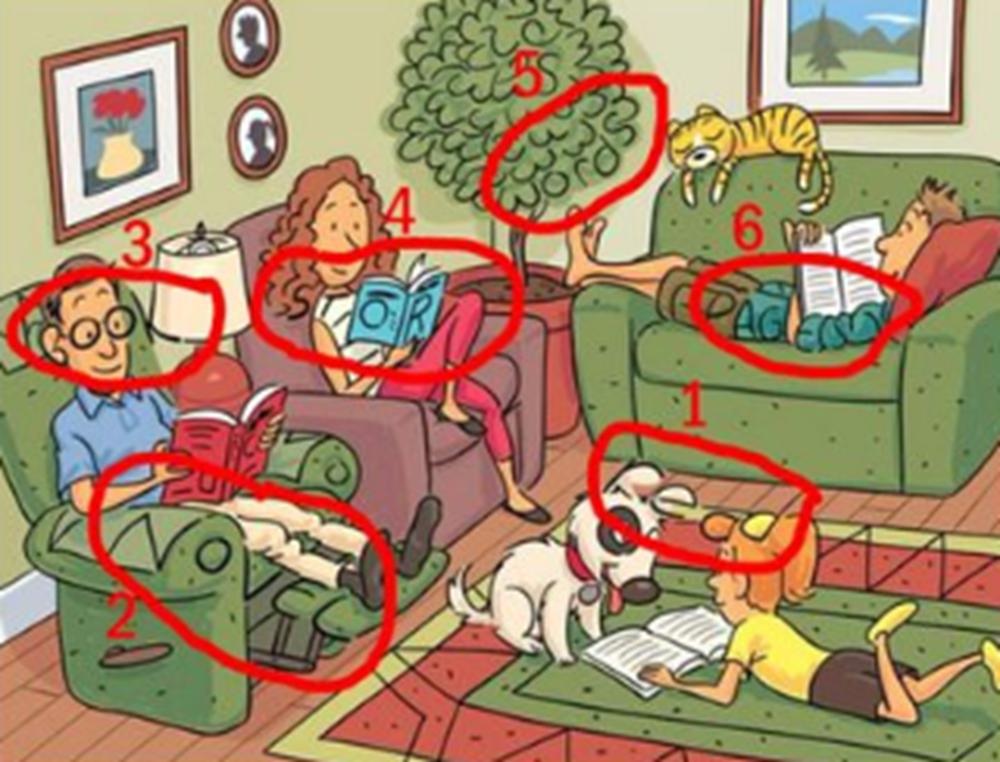 Most People Will Not Find The 6 Hidden Words In This Cartoon Page 2 Most People Will Not Find The 6 Hidden Words In This Cartoon Page 2