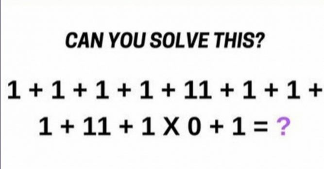 Most People Get This Math Problem Wrong Although The Answer Is Obvious ...