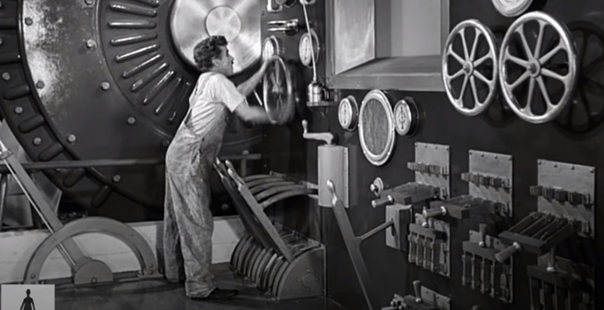 The Hilarious Factory Scene from Charlie Chaplin’s 1936 ‘Modern Times ...