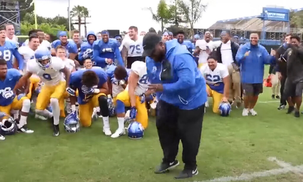 They Learned Their Coach Was A Backup Dancer For MC Hammer So He Busted ...